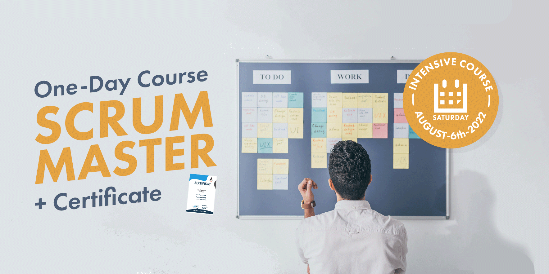 SCRUM Master - In One Day!